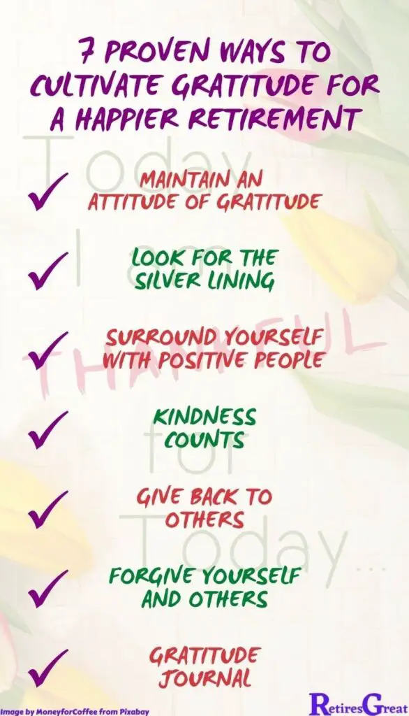 7 Proven Ways to Cultivate Gratitude for A Happier Retirement | Retires ...